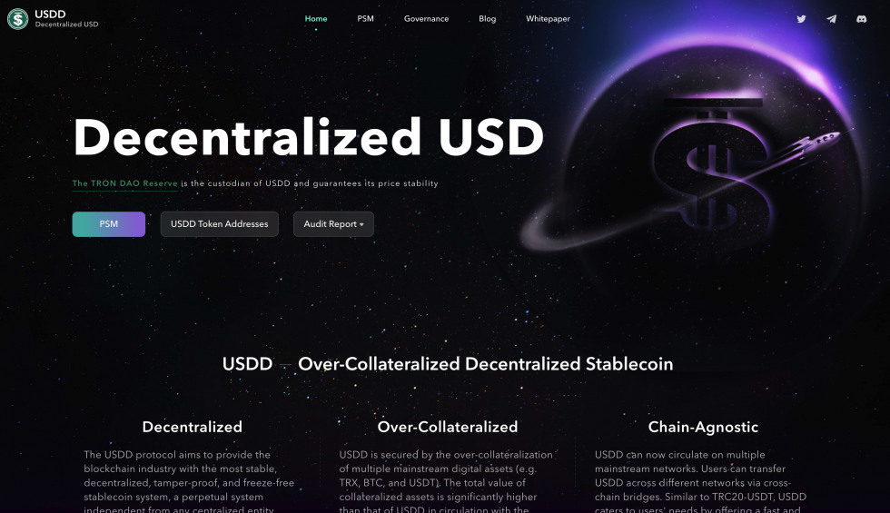 What is USDD – Decentralized USD Overview | Guardarian Blog